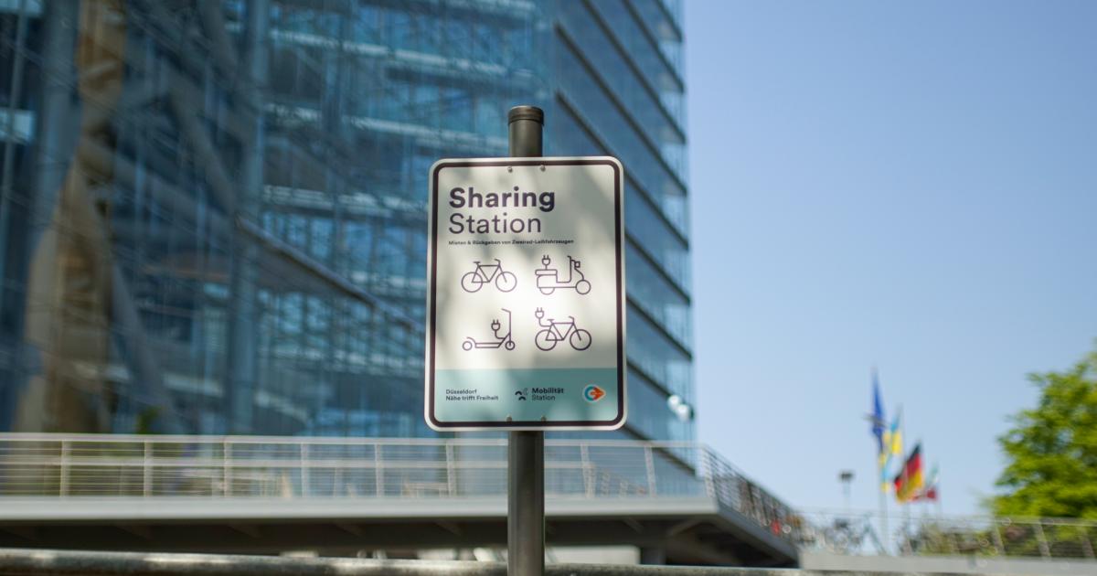 Neue Sharingstationen | Connected Mobility Düsseldorf
